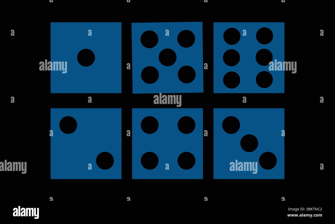 One white dice on Stock Vector Images - Alamy