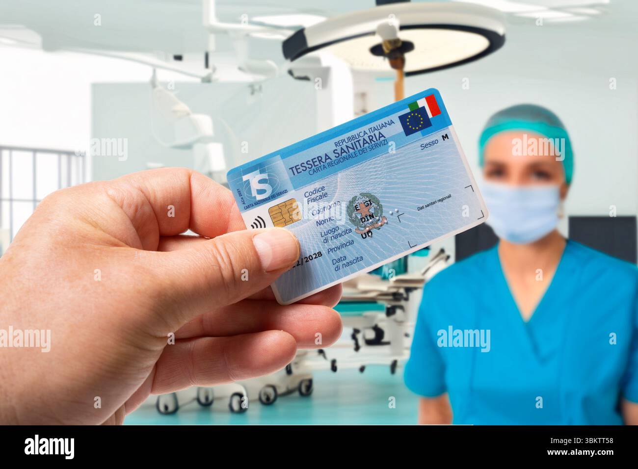 Health insurance card italy hi-res stock photography and images - Alamy