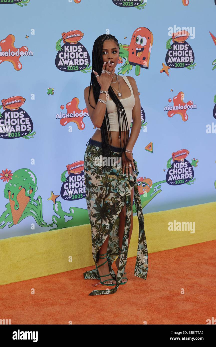 Santa Monica, United States. 21st June, 2025. Tyla attends the 2025 ...