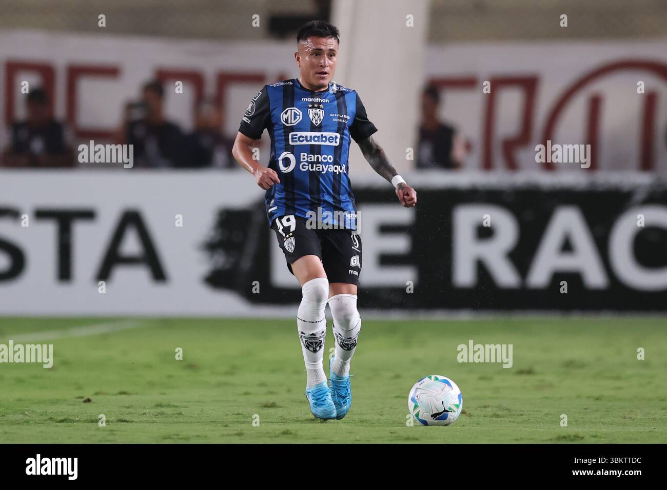 Lima, Peru. 09th May, 2025. Layan Loor of Independiente del Valle ...