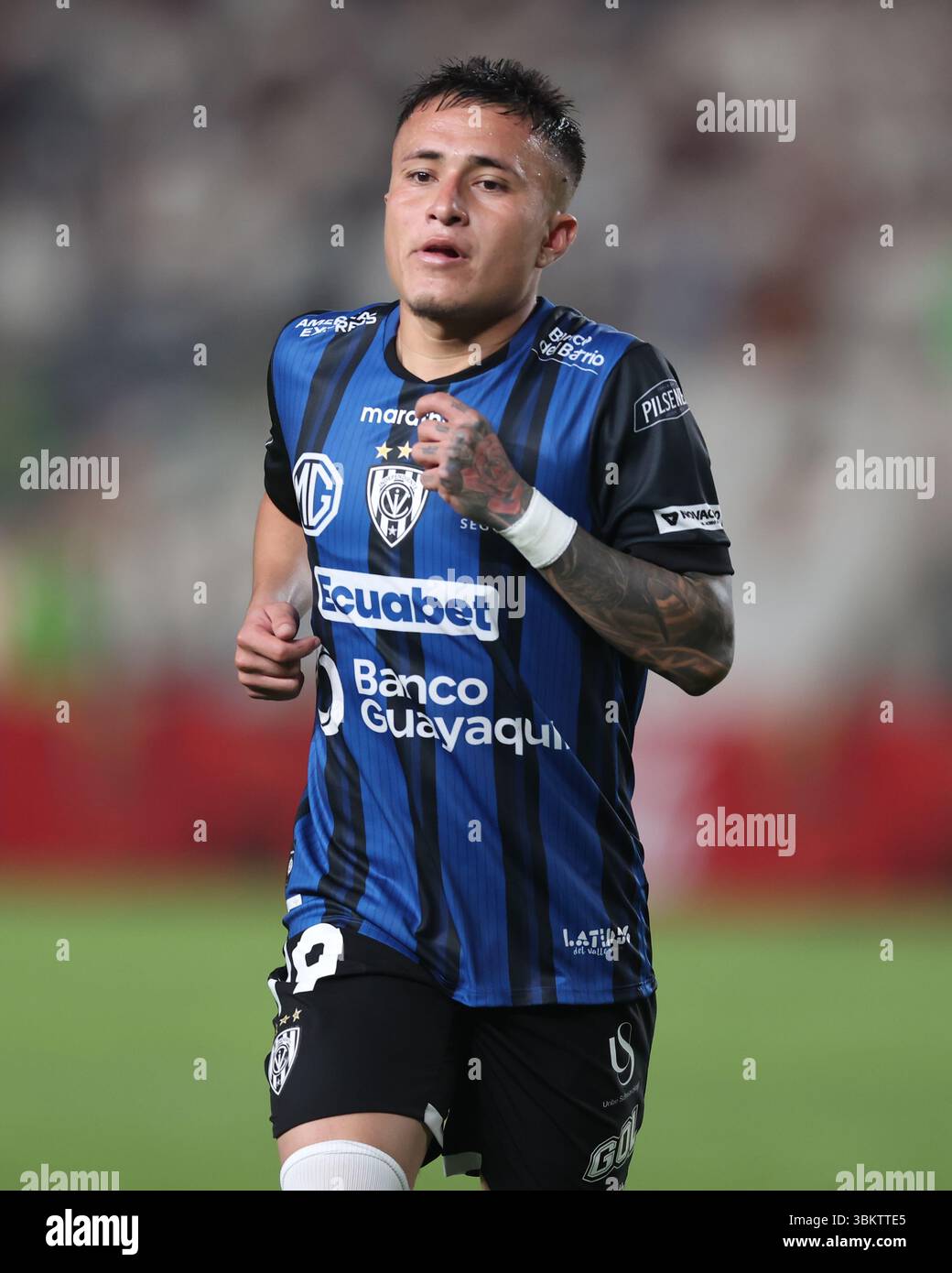 Lima, Peru. 09th May, 2025. Layan Loor of Independiente del Valle ...