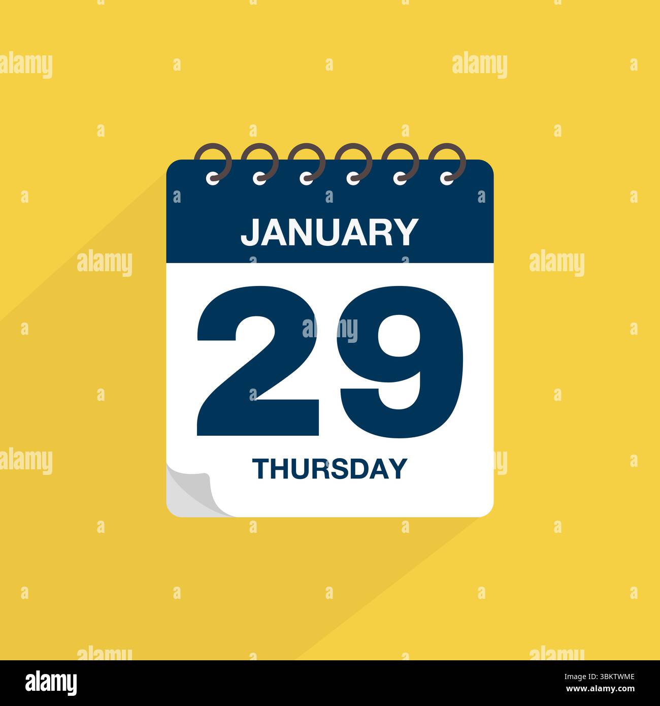 On january 29 in Stock Vector Images - Alamy