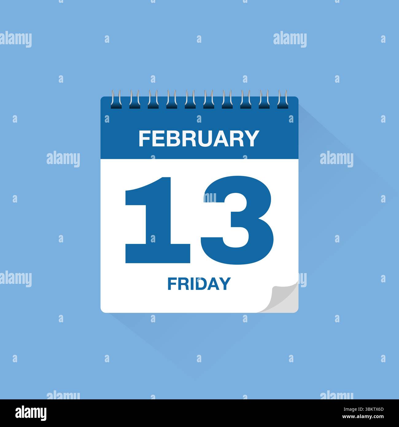 On february 13 in Stock Vector Images - Alamy