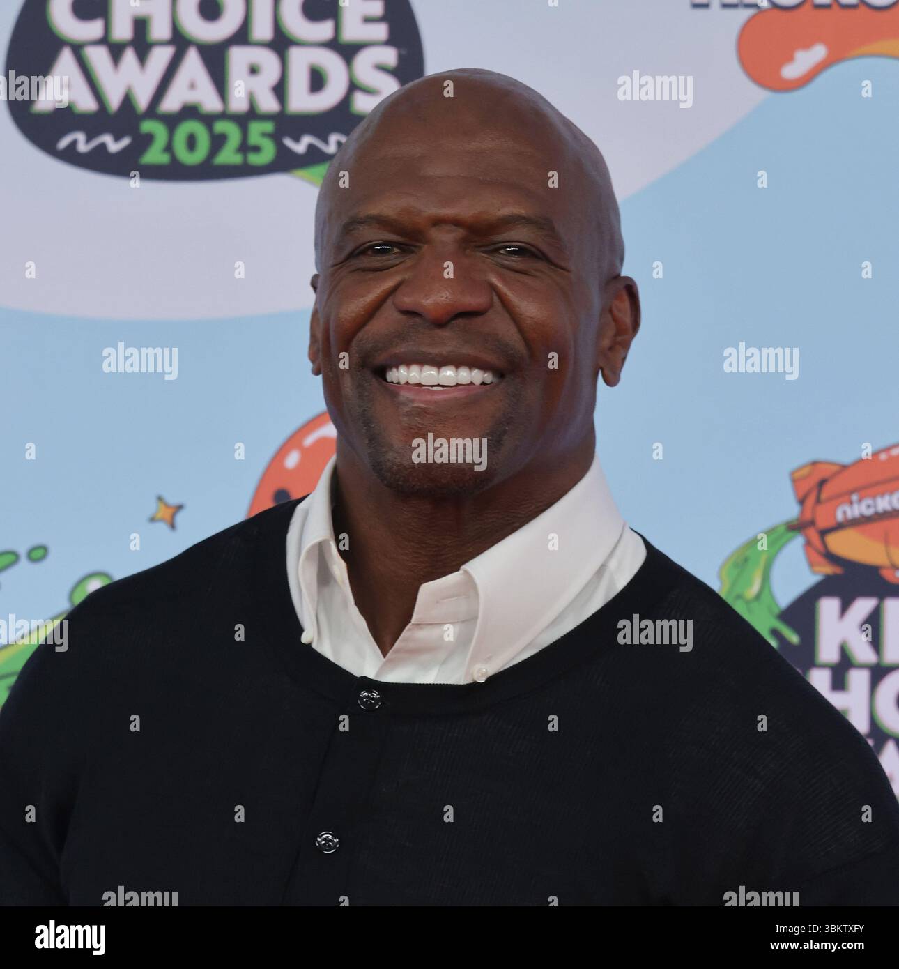 Terry Crews attends the 2025 Nickelodeon Kids' Choice Awards at Barker ...