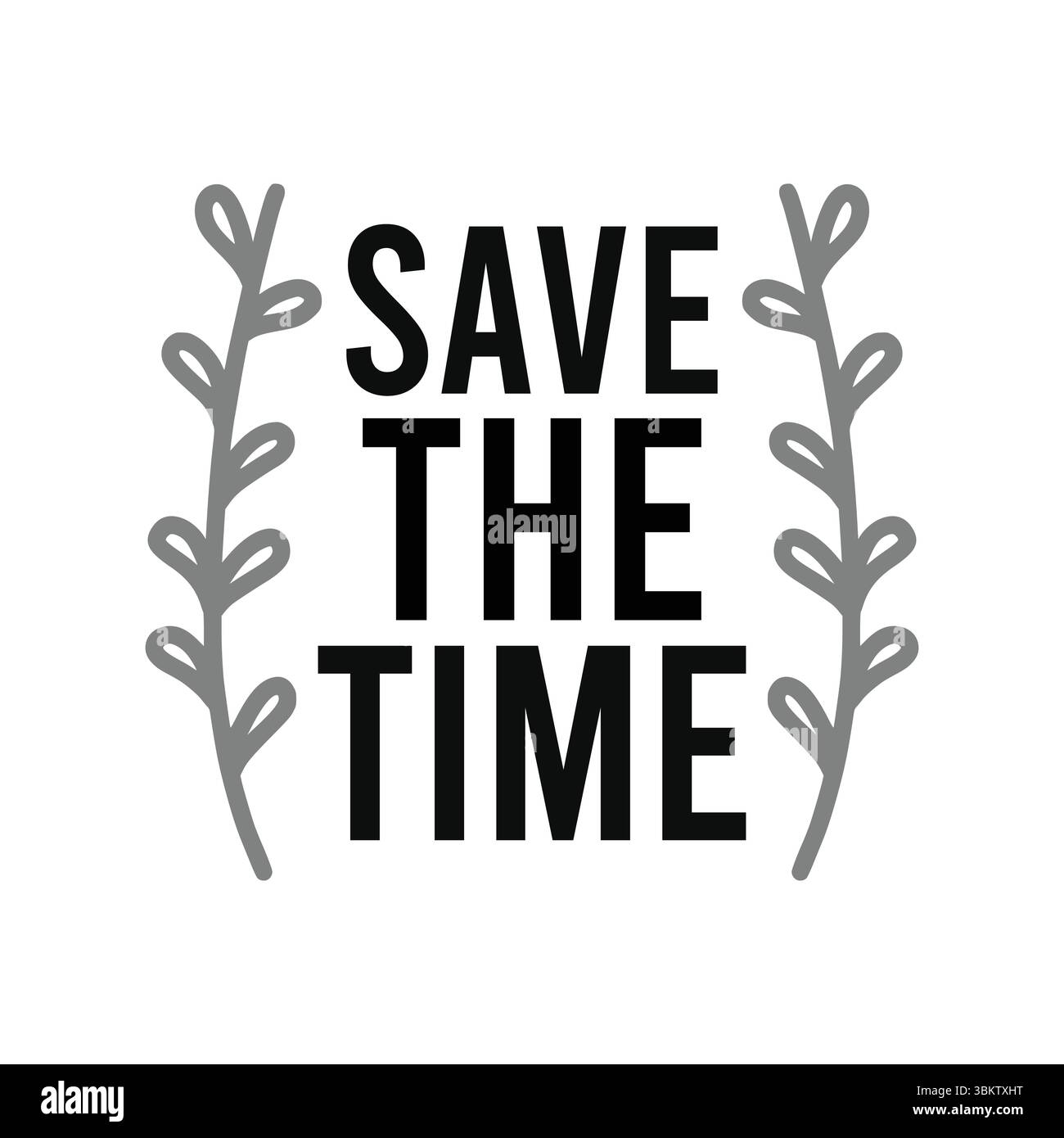 Save the Time Stock Vector Image & Art - Alamy