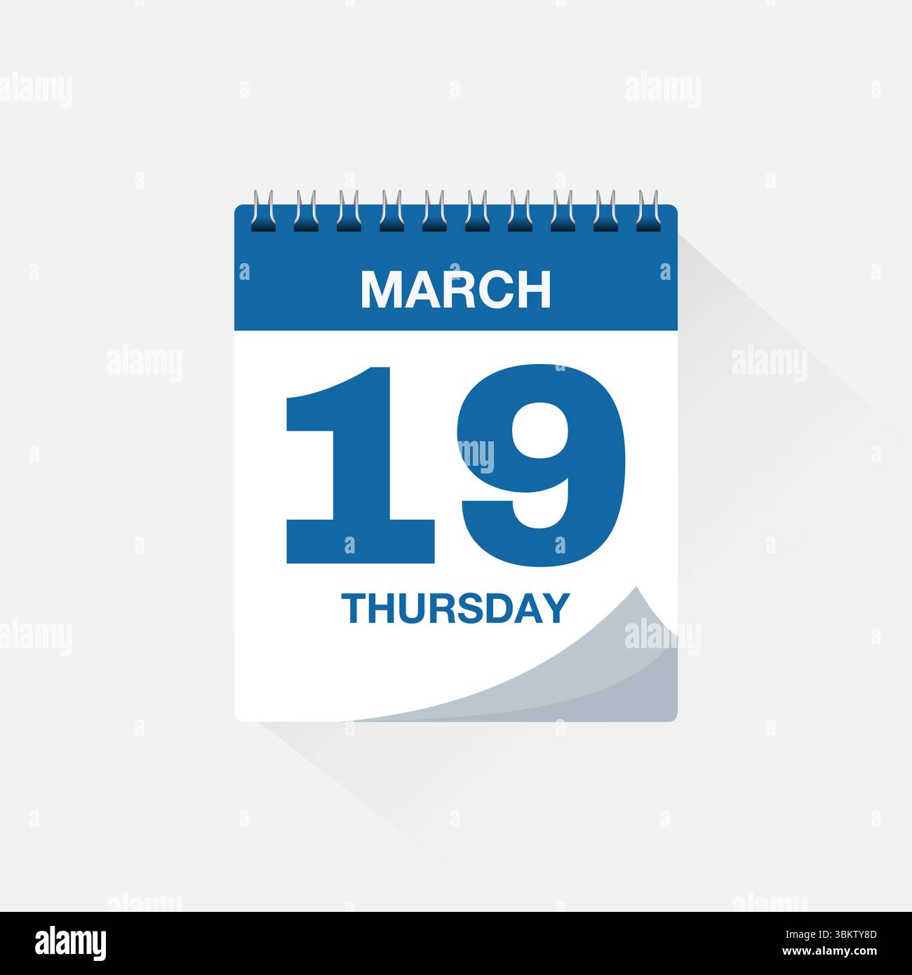 19 march icon Stock Vector Images - Alamy
