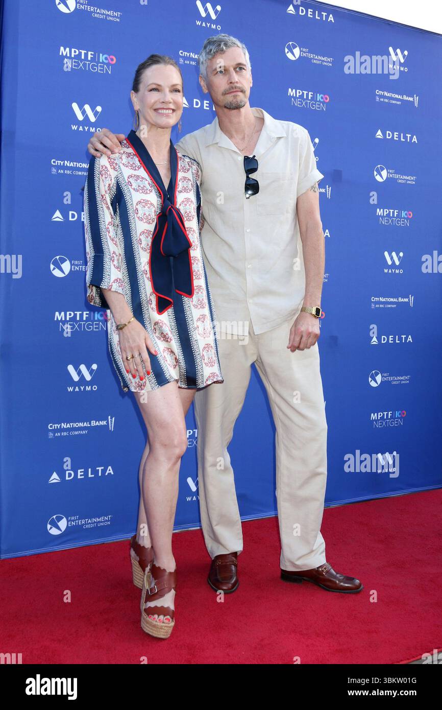 Los Angeles, USA. 22, June, 2025. Pictured left to right, Sarah Jane ...