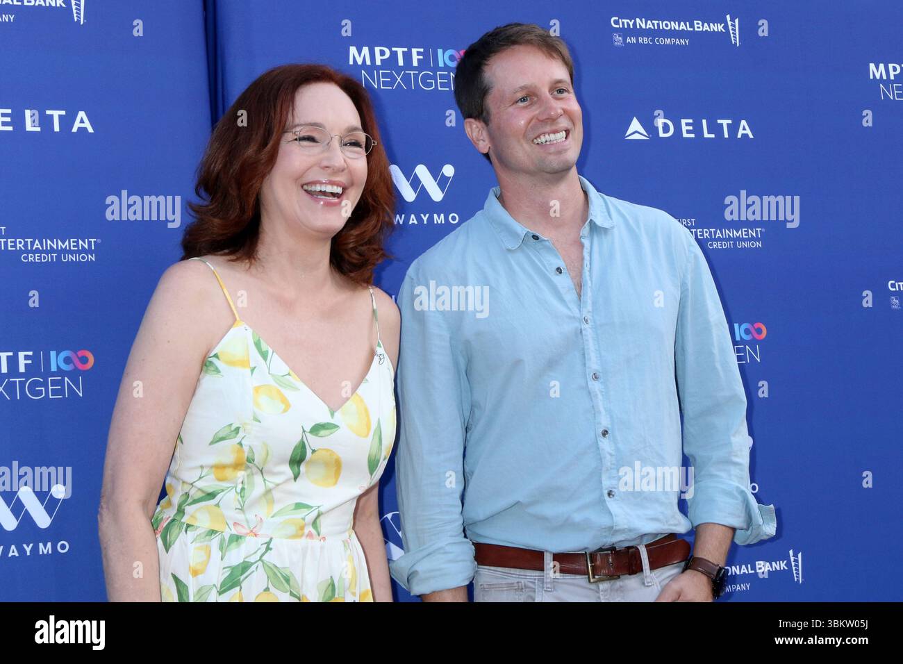 Los Angeles, USA. 22, June, 2025. Pictured left to right, Amy Yasbeck ...