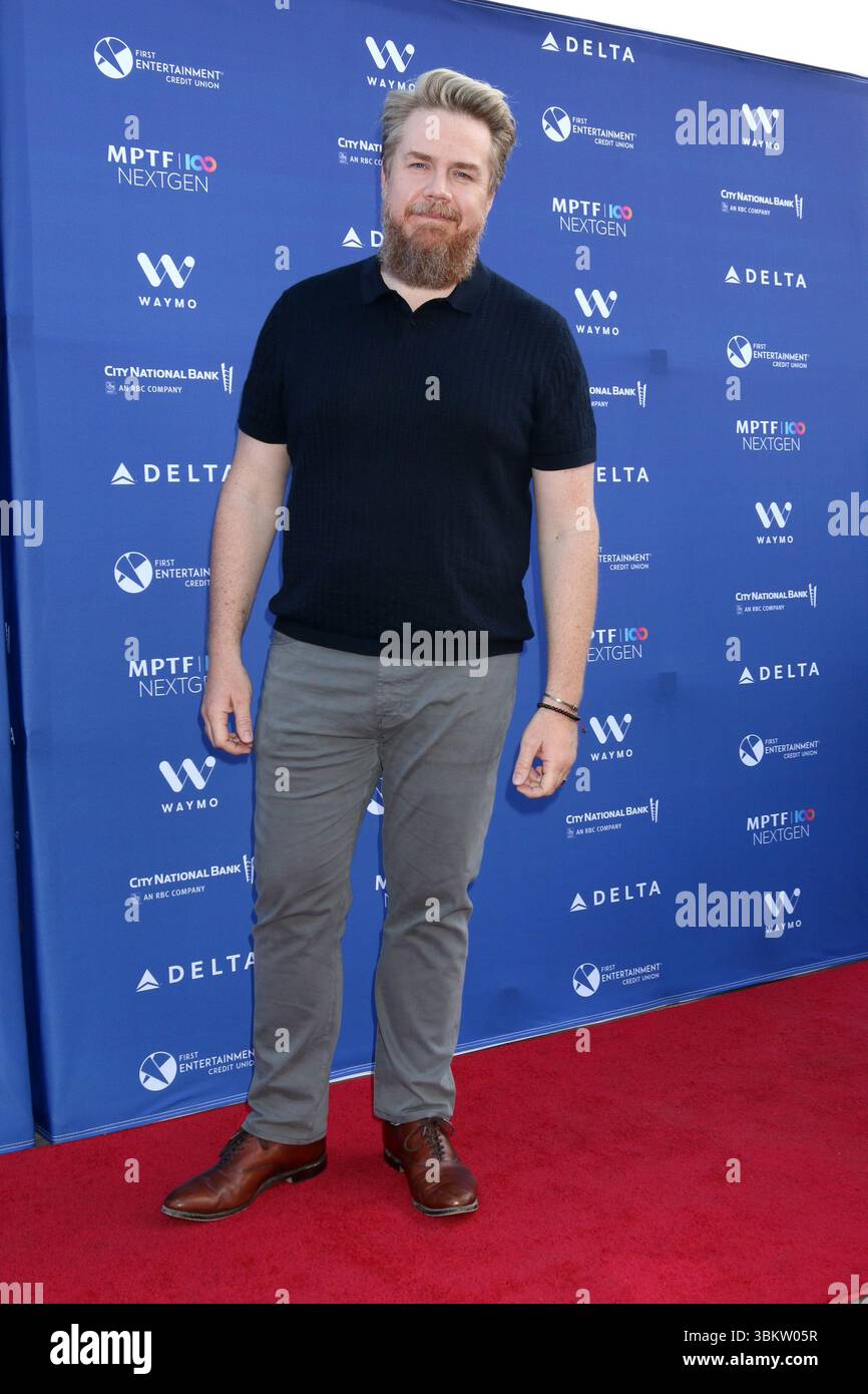 Los Angeles, USA. 22, June, 2025. Pictured left to right, Josh ...
