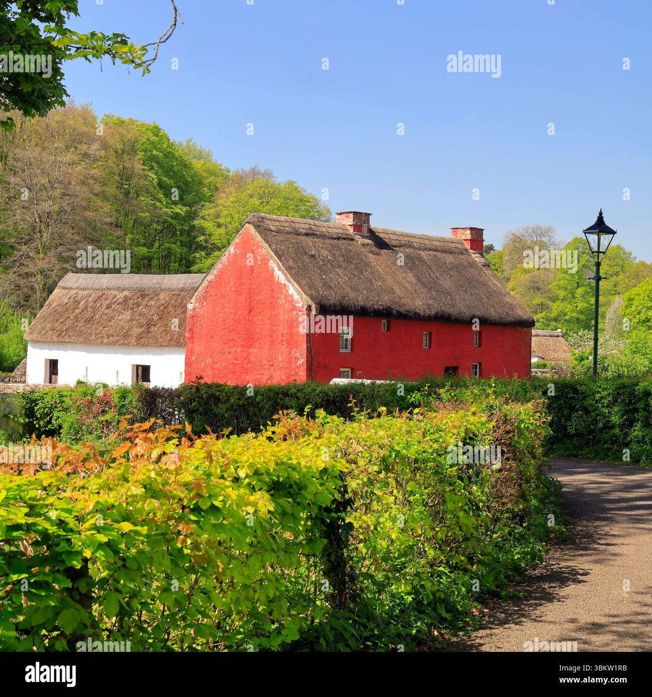 Kennixton farmhouse at St Fagans National Museum of History, Cardiff ...