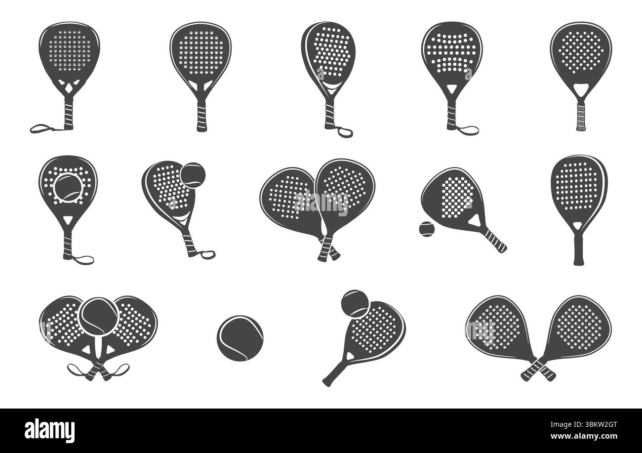 Padel Racket Svg, Padel Tennis Svg, Crossed Padel Rackets Svg, Paddle ...