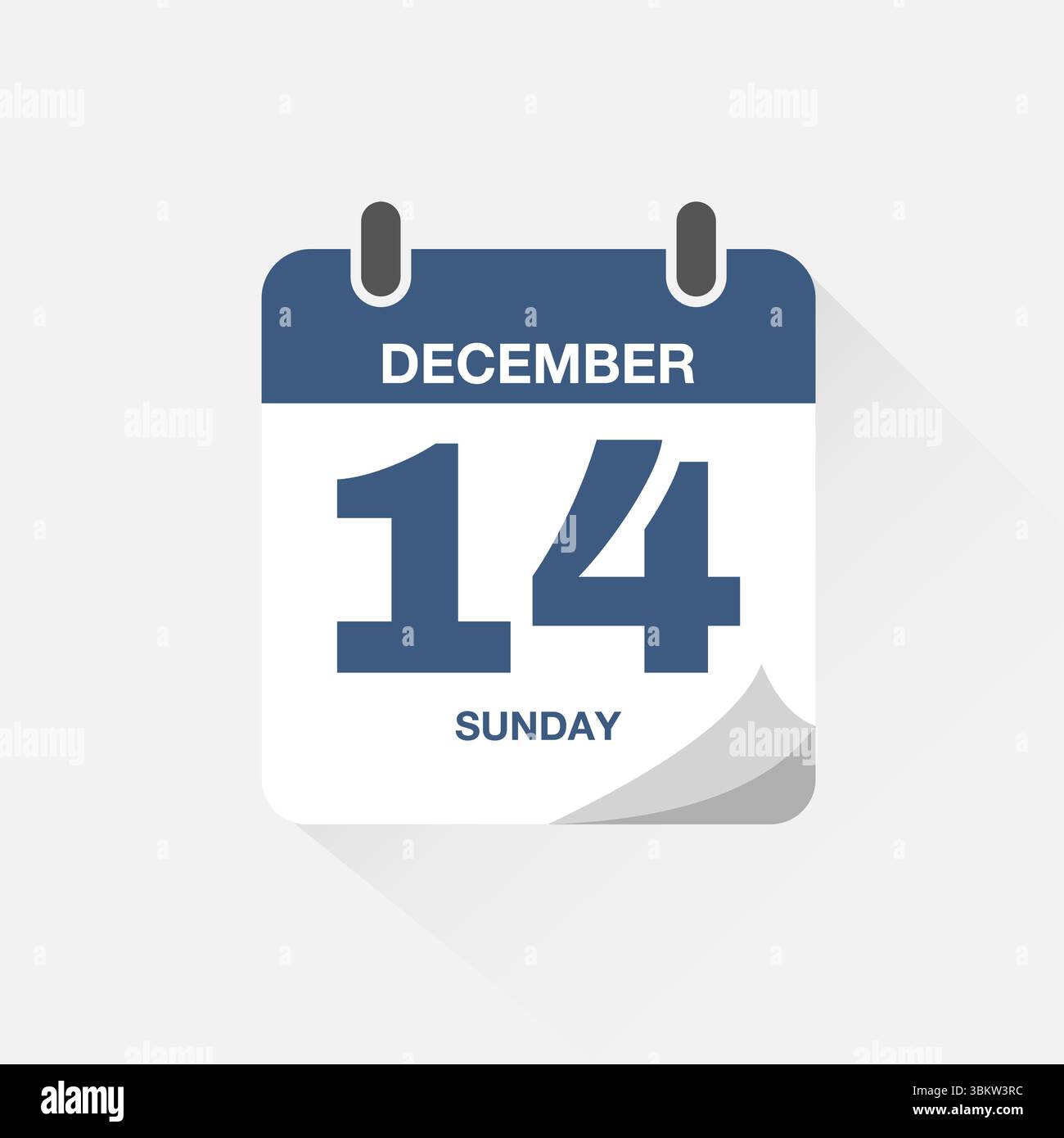 December 14 date on calendar Stock Vector Images - Alamy