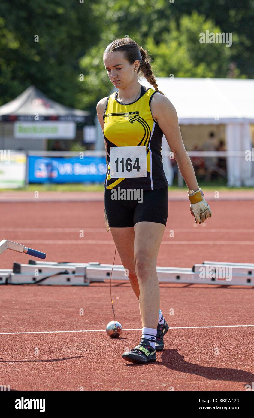 Kandel, Deutschland. 21st June, 2025. Hannah Hellwig (Spvgg ...
