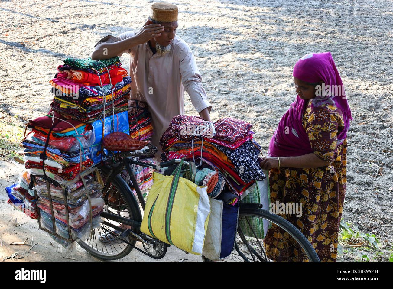 Atwari, Bangladesh, Bangladesh. 23rd June, 2025. In a remote village of ...