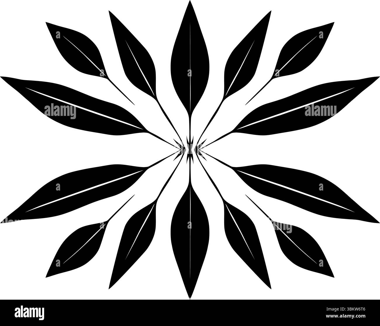 Stylish ornament art Black and White Stock Photos & Images - Alamy