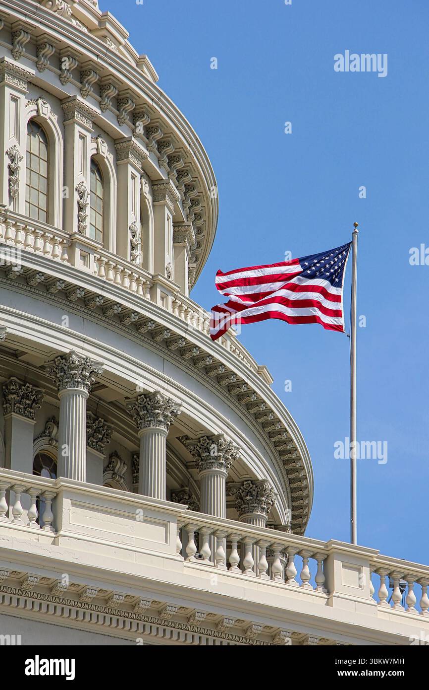 The Capital Building, Washington, United States of America Stock Photo ...