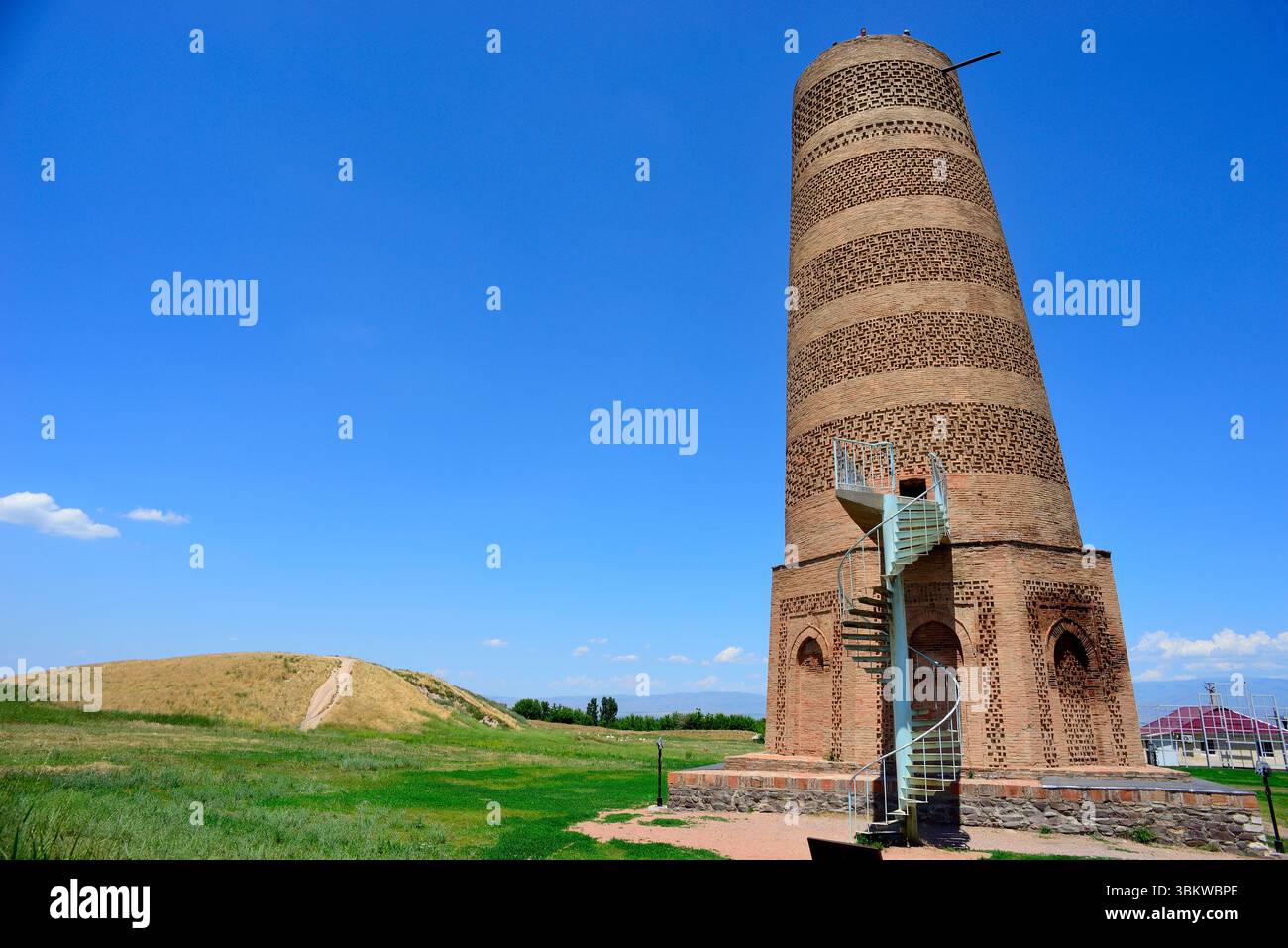 Burana tower ancient stone hi-res stock photography and images - Alamy