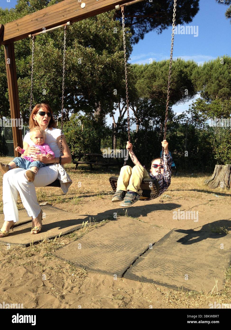 Joyful scene captures baby hi-res stock photography and images - Alamy