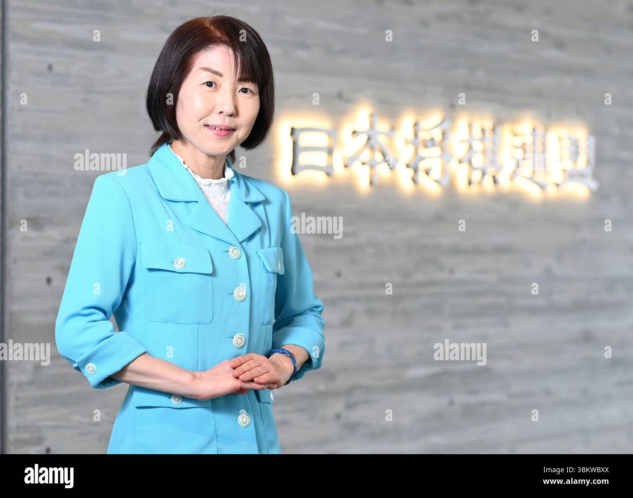 Japanese female professional shogi player Ichiyo Shimizu, seventh dan ...