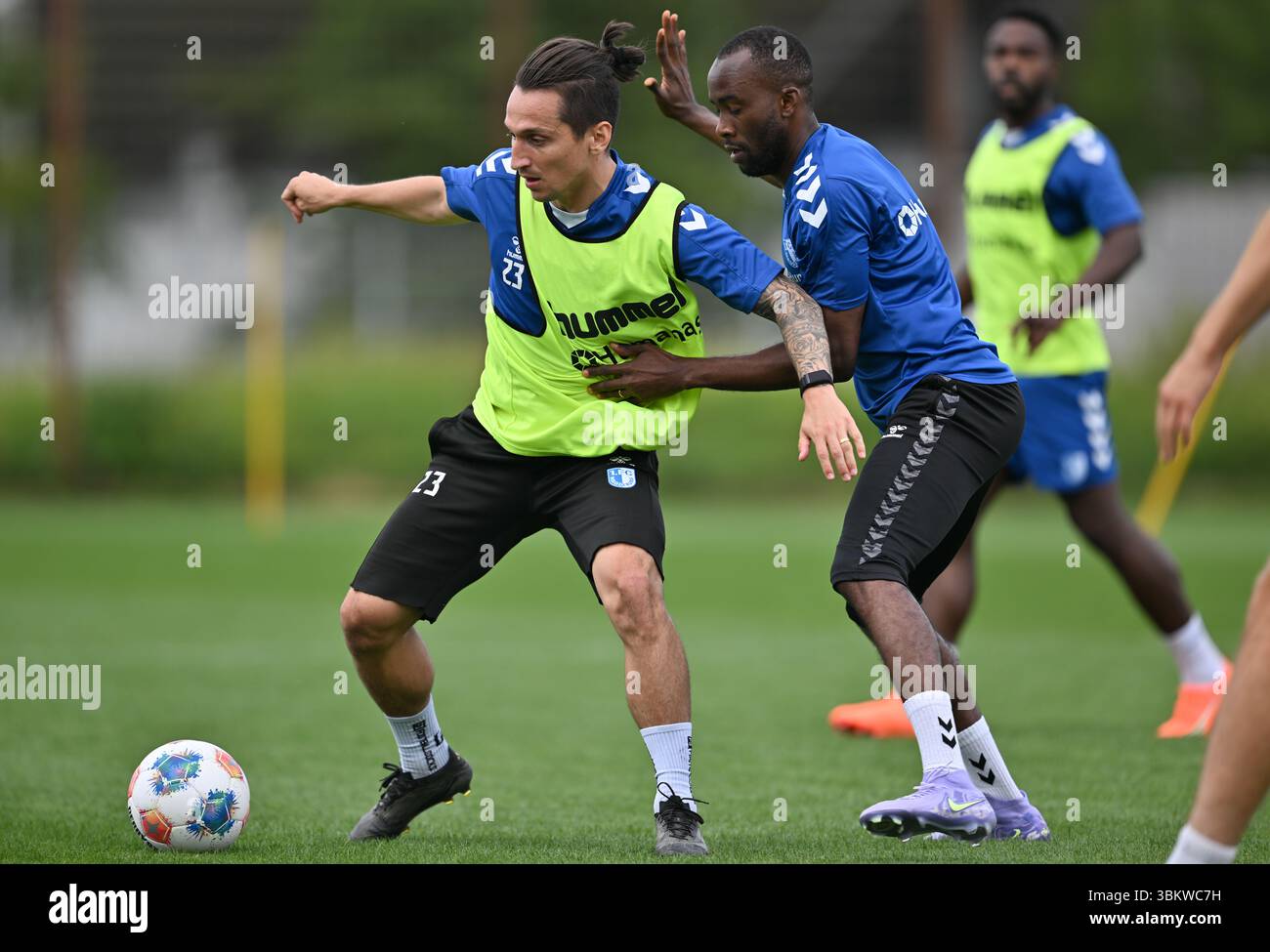 Magdeburg, Germany. 23rd June, 2025. Soccer, training kick-off for ...
