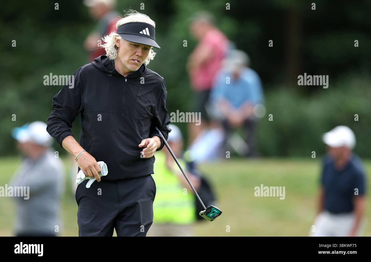 Former Premier League footballer Jimmy Bullard after putting on the 3rd ...