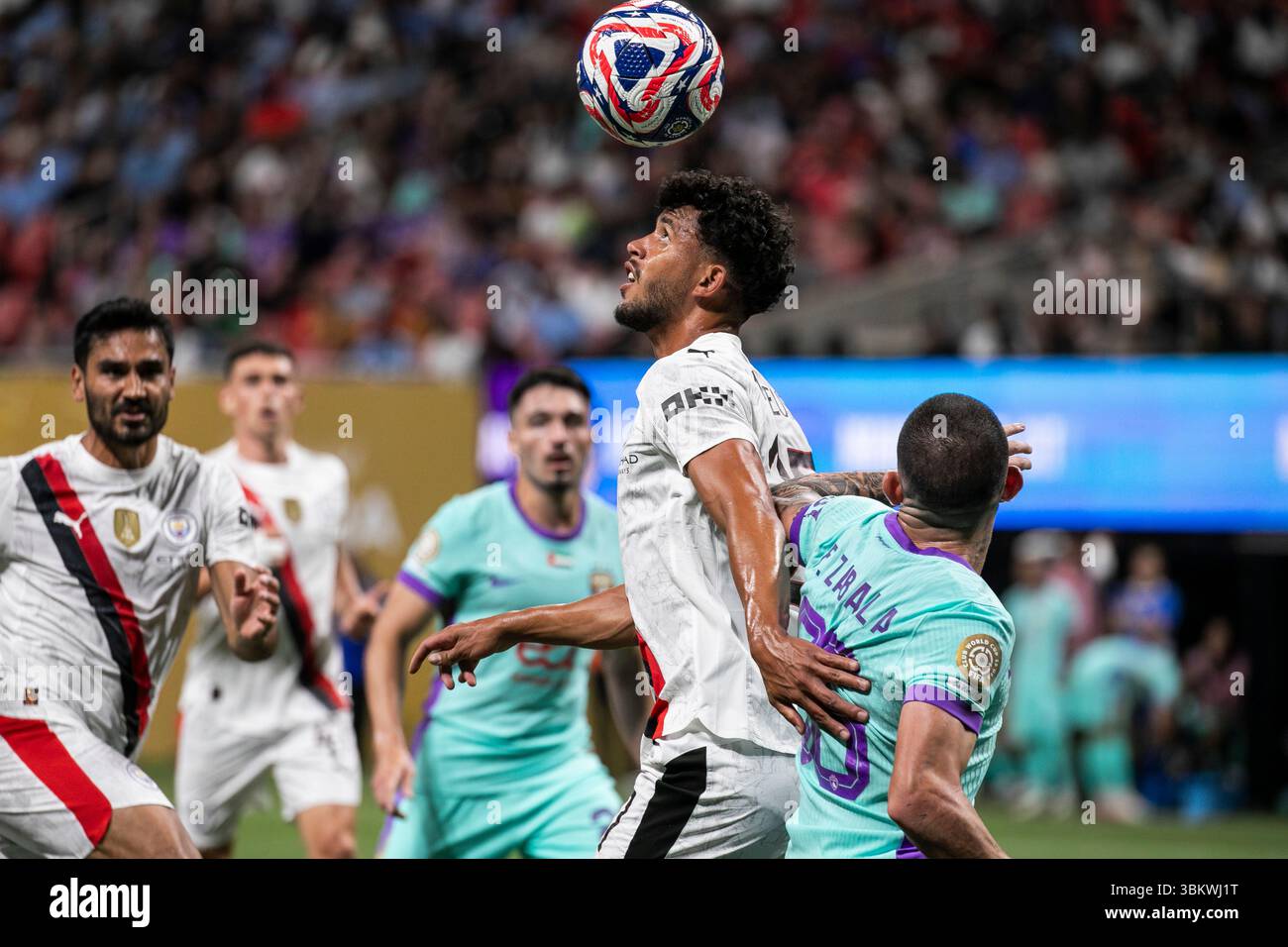 Atlanta, USA. 22nd June, 2025. Manchester City midfielder Matheus Nunes ...