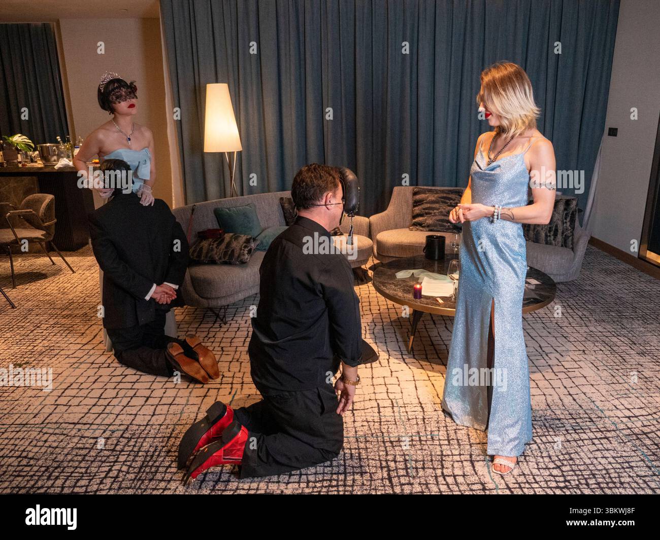 Dominatrix and mask hi-res stock photography and images - Alamy