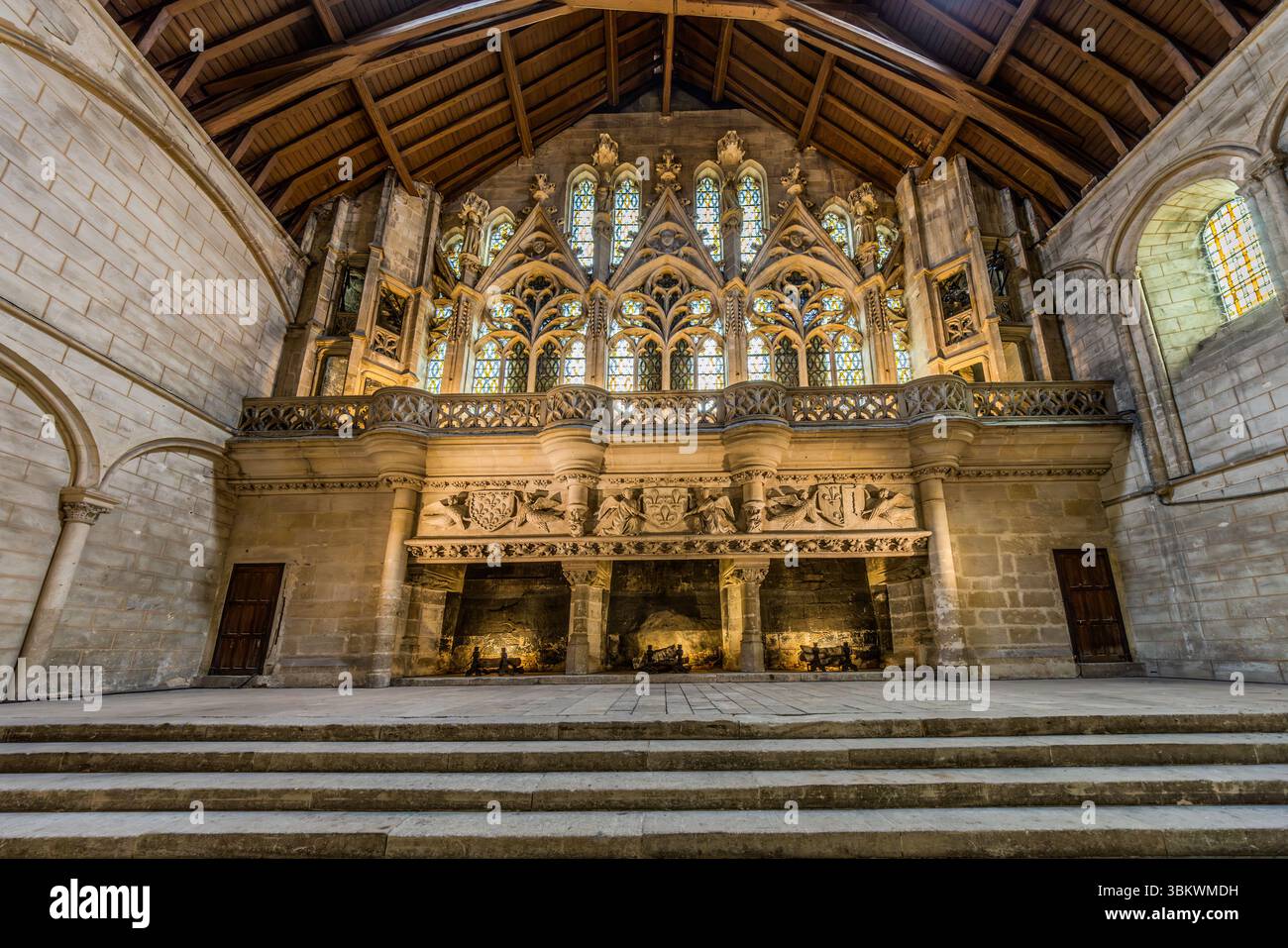 Poitiers palace interior hall hi-res stock photography and images - Alamy