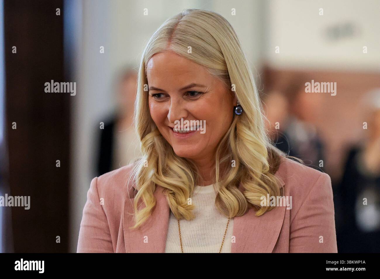 Oslo 20250623. Queen Sonja, Crown Princess Mette-Marit with First Lady ...