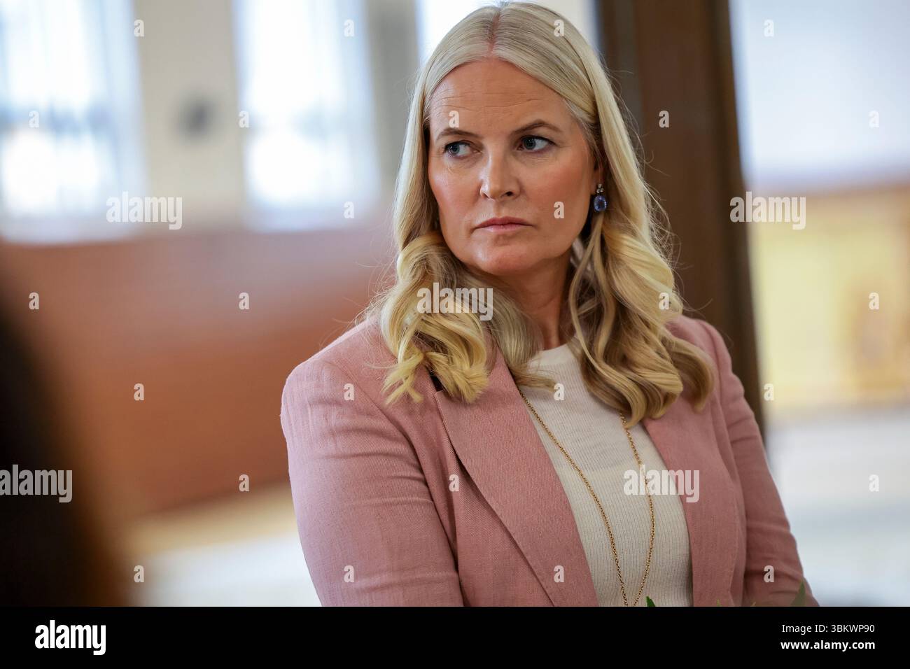 Oslo 20250623. Queen Sonja, Crown Princess Mette-Marit with First Lady ...