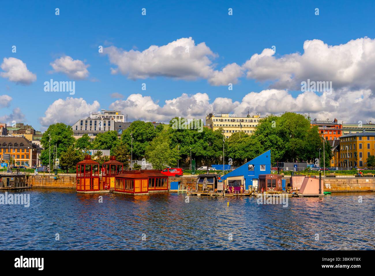 Oslo norway view cityscape hi-res stock photography and images - Alamy