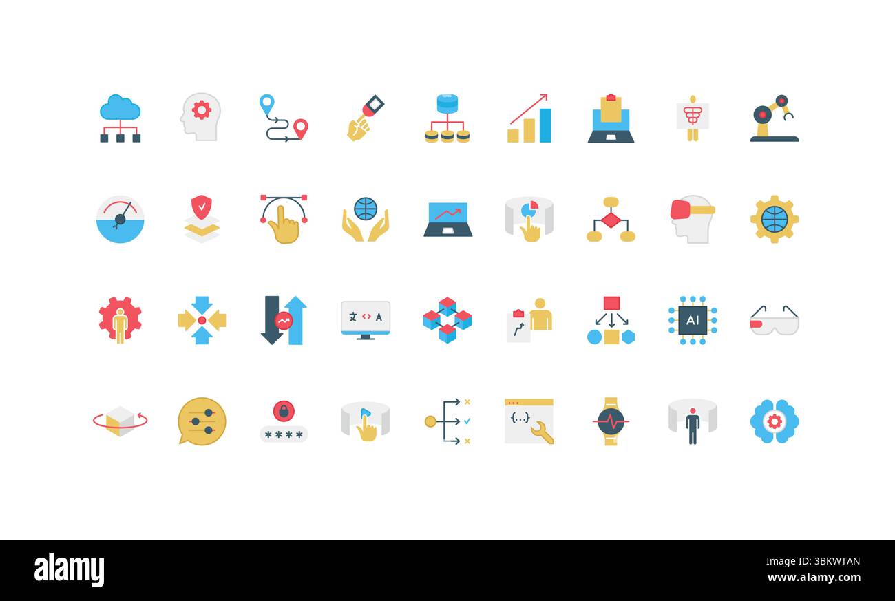 Artificial intelligence, integrated digital data and crypto blocks ...