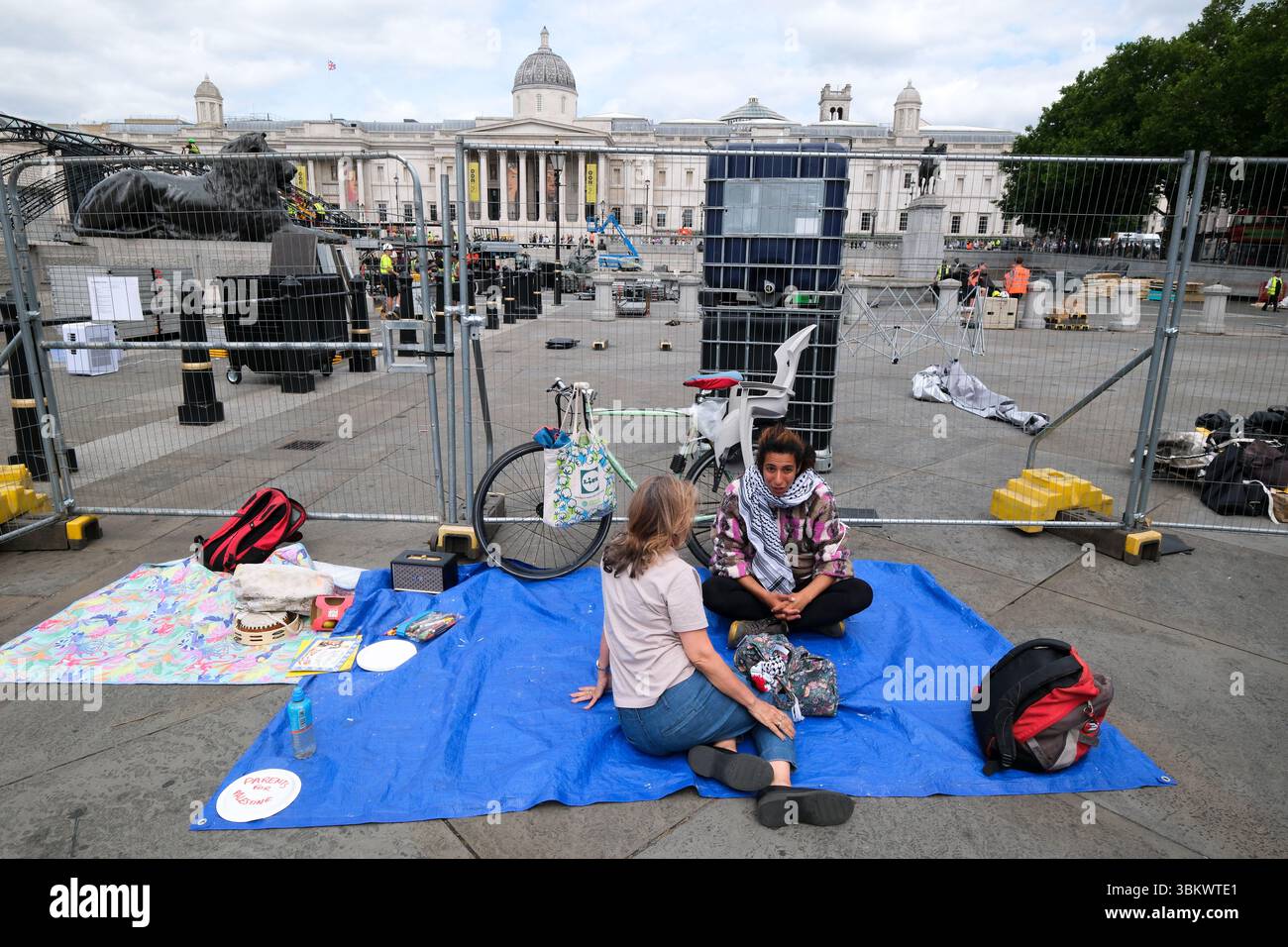 Trafalgar Square, London, UK. 23rd Jun 2025. Palestine Action ...