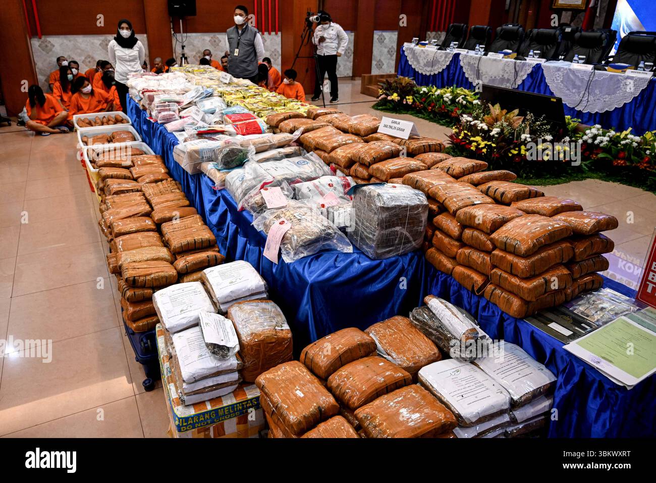 Jakarta, Indonesia. 23rd June, 2025. Various drugs are seen before a ...