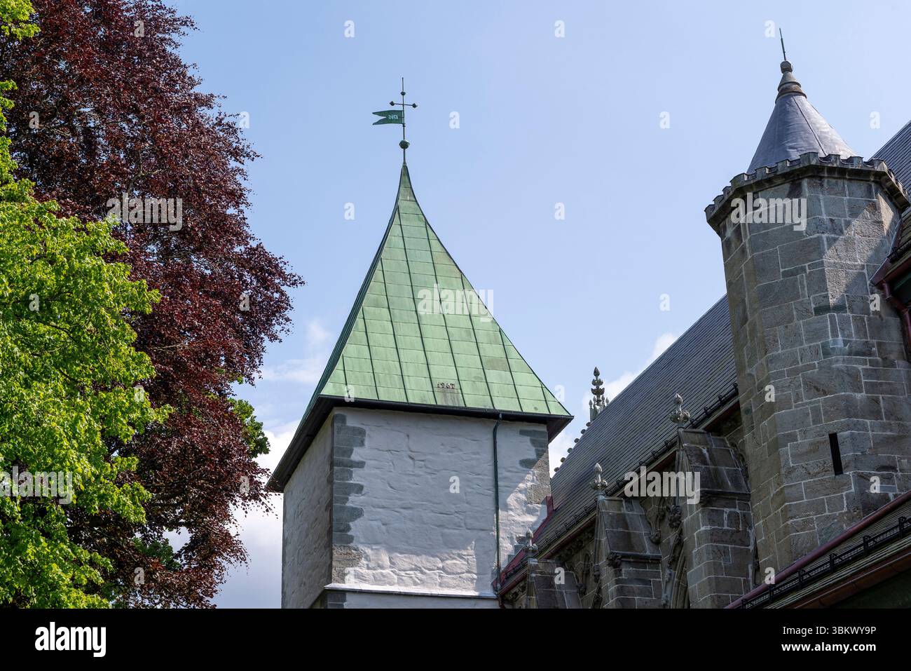 Stavanger cathedral summer hi-res stock photography and images - Alamy