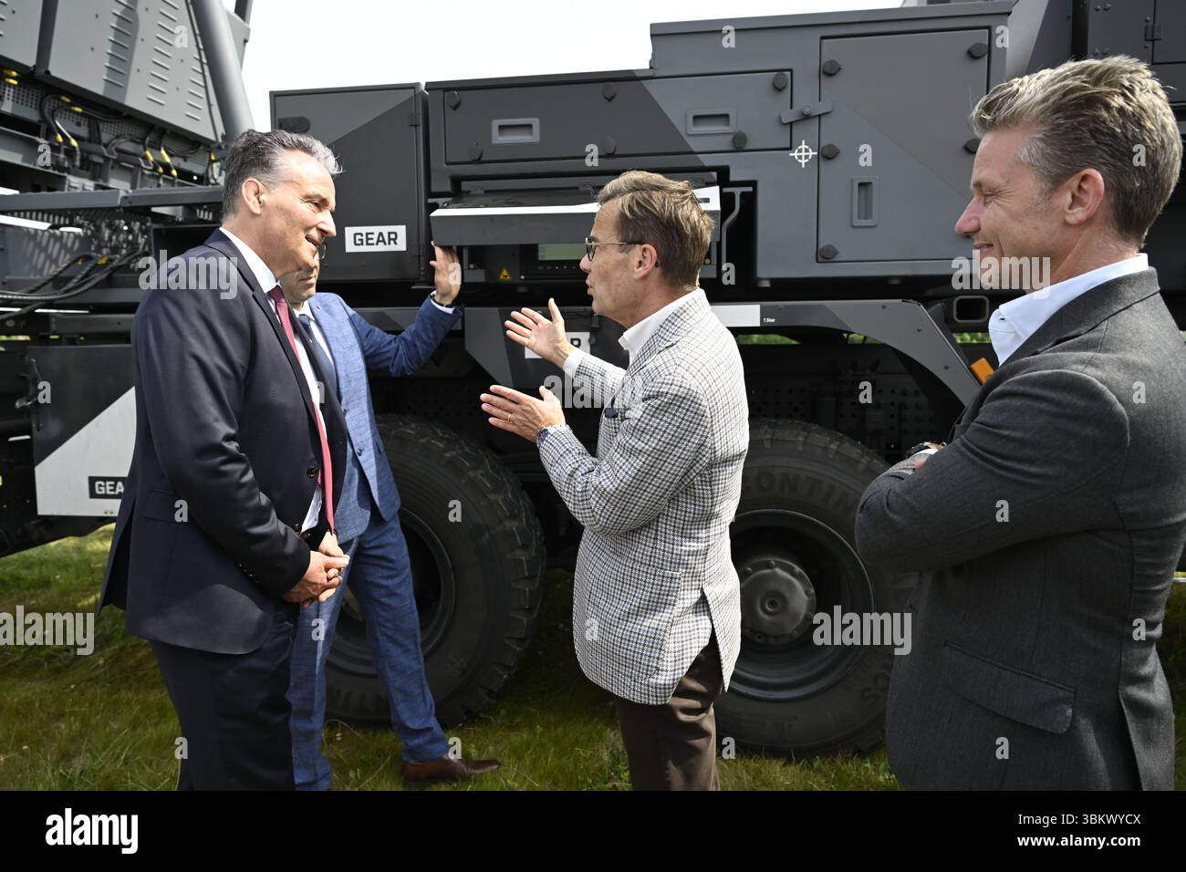 Visby, Sweden. 23rd June, 2025. VISBY, SWEDEN 20250623Helmut Rauch, CEO ...