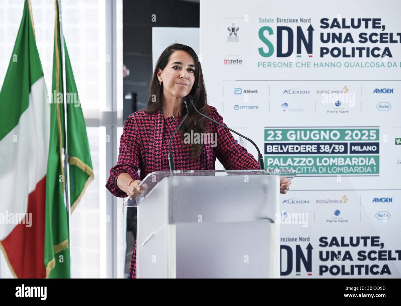 Milan, Italy SDN Salute a political choice institutional event at ...