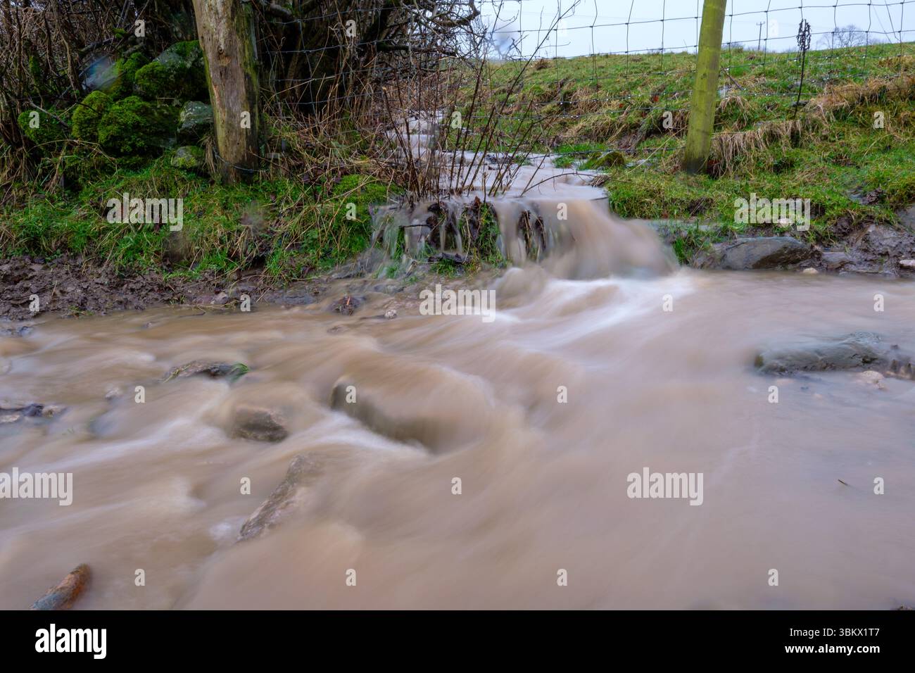 Muddy ditch hi-res stock photography and images - Alamy