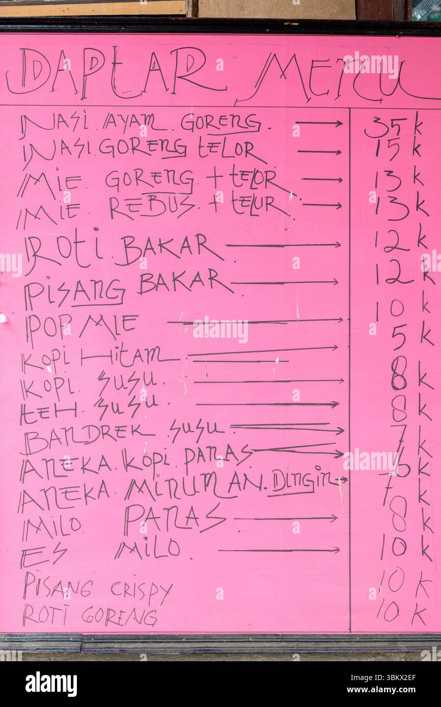 Handwritten prices hi-res stock photography and images - Alamy