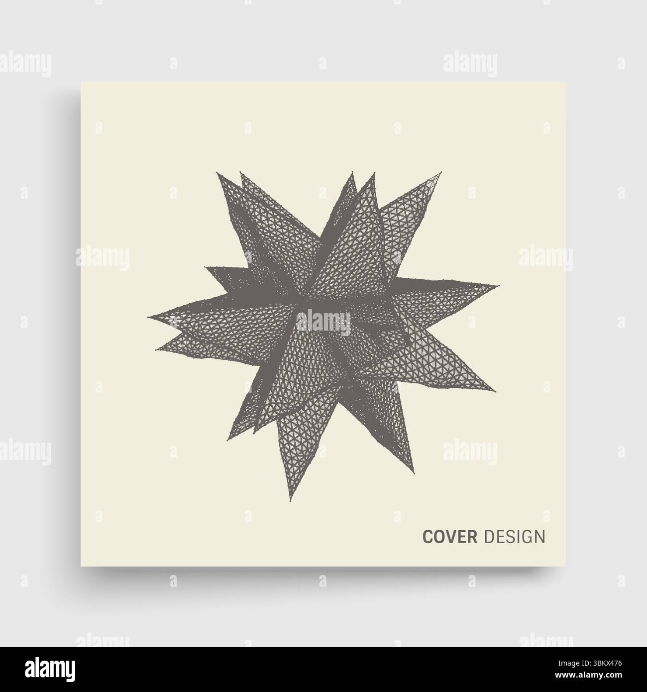 Geometric 3d crystal line Stock Vector Images - Alamy