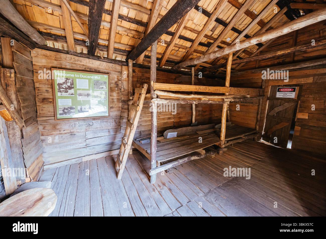 Iconic Du Cane Hut built by Patrick Joseph ‘Paddy’ Hartnett on the ...