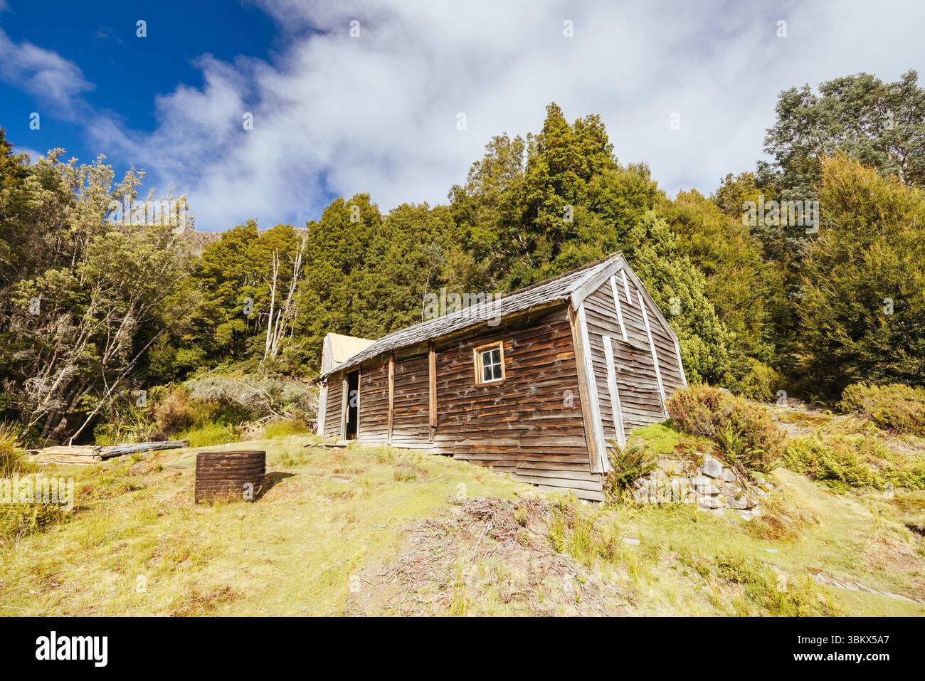 Iconic Du Cane Hut built by Patrick Joseph ‘Paddy’ Hartnett on the ...