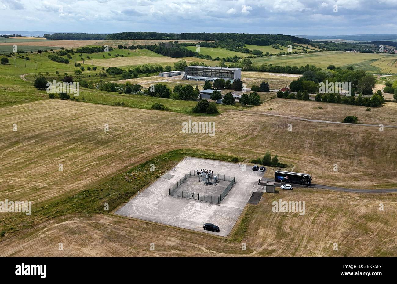 Allmenhausen, Germany. 23rd June, 2025. The facilities of the ...