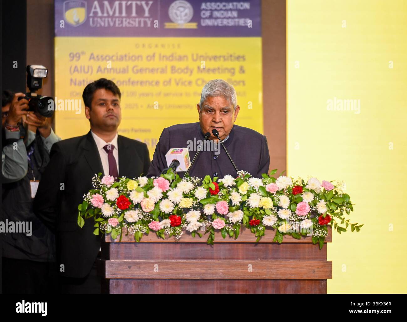 NOIDA, INDIA - JUNE 23: Vice president of India Jagdeep Dhankhar ...