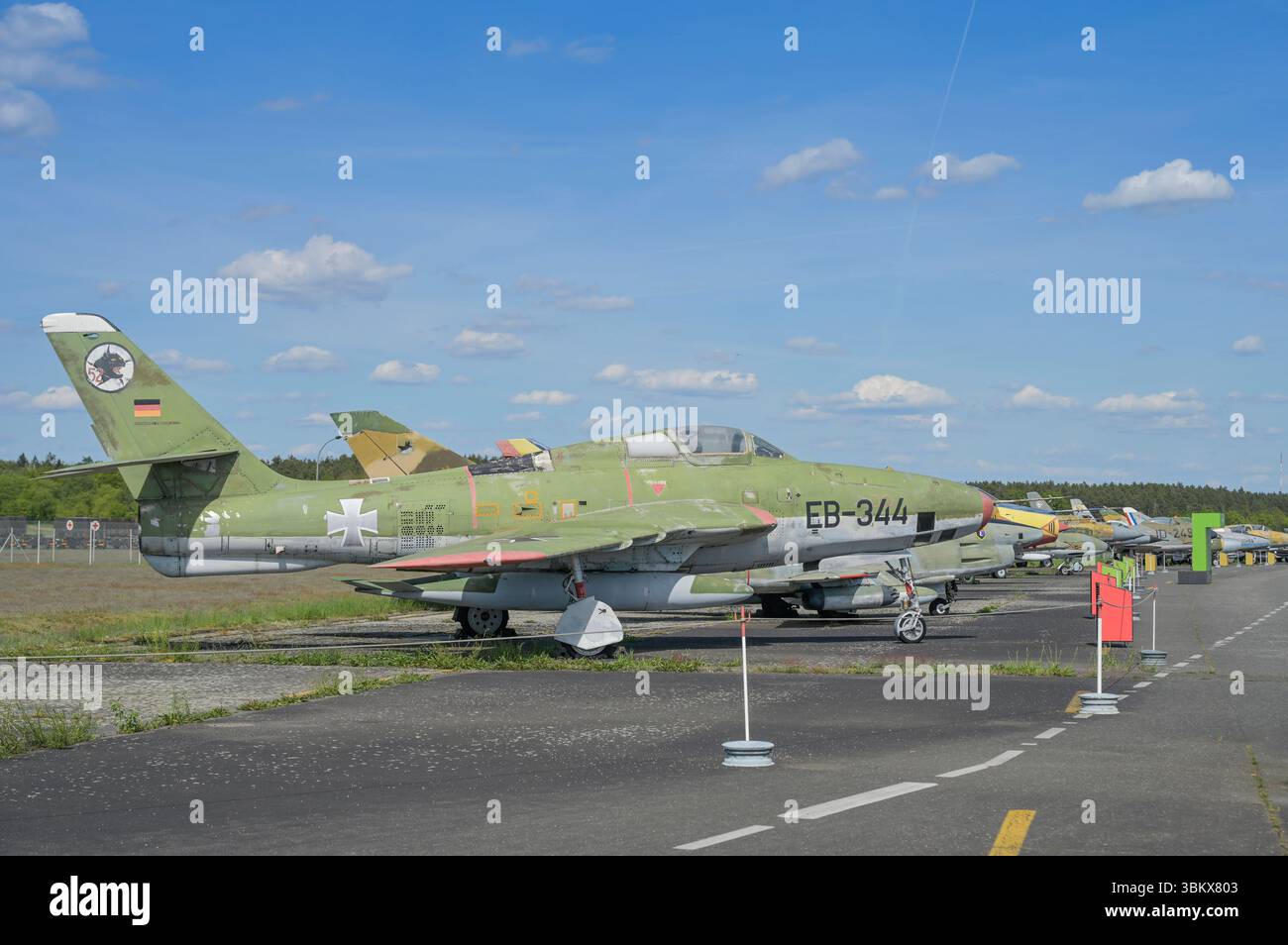 RF-84F Thunderflash Aufklärungsflugzeug, Militärhistorisches Museum der ...