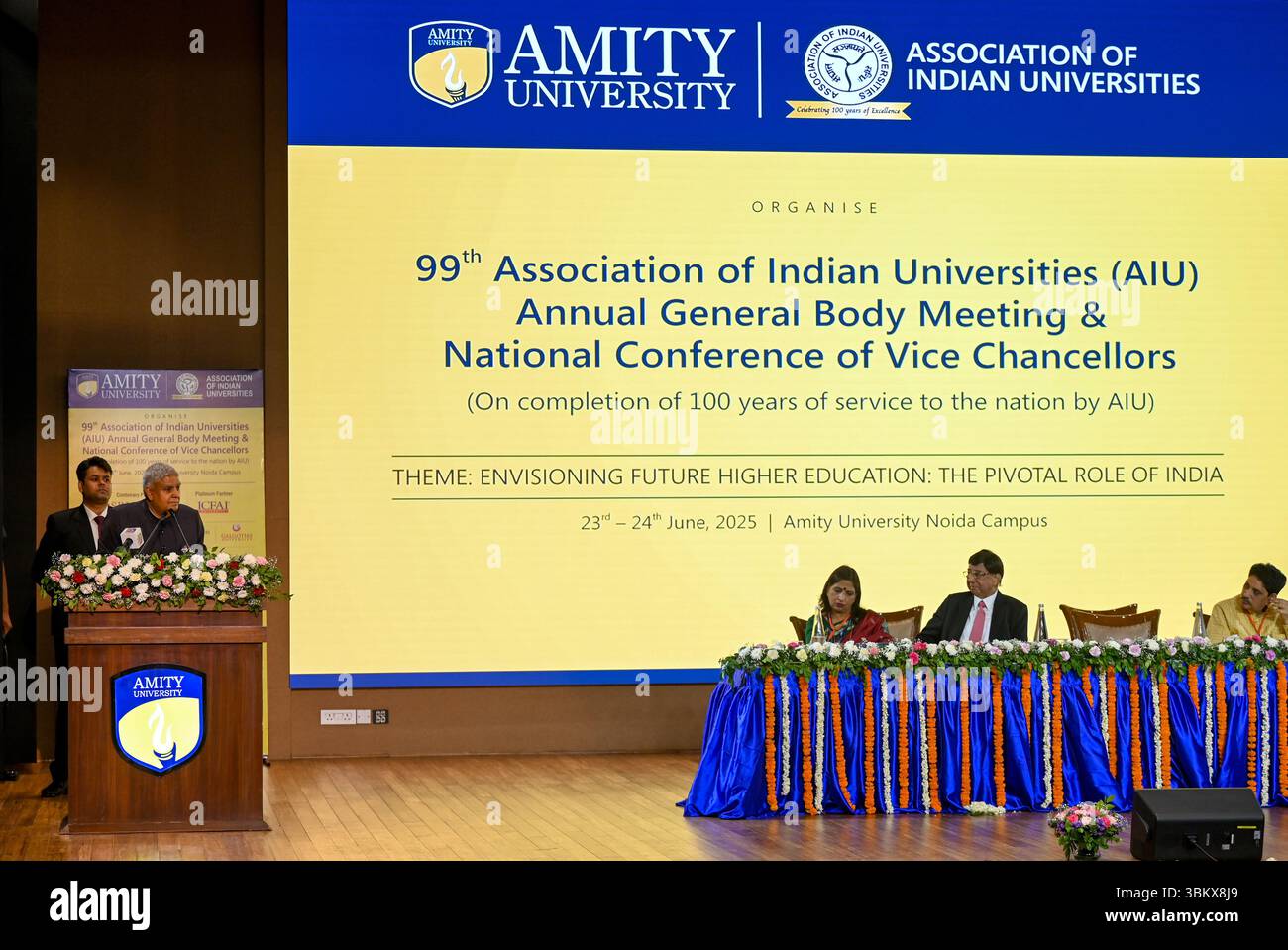 NOIDA, INDIA - JUNE 23: Vice president of India Jagdeep Dhankhar ...
