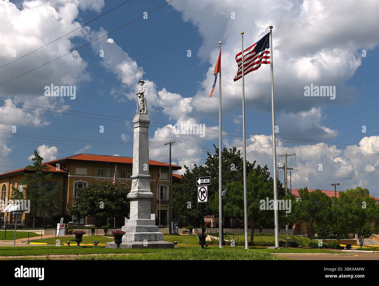 The Brandon Square Stock Photo - Alamy