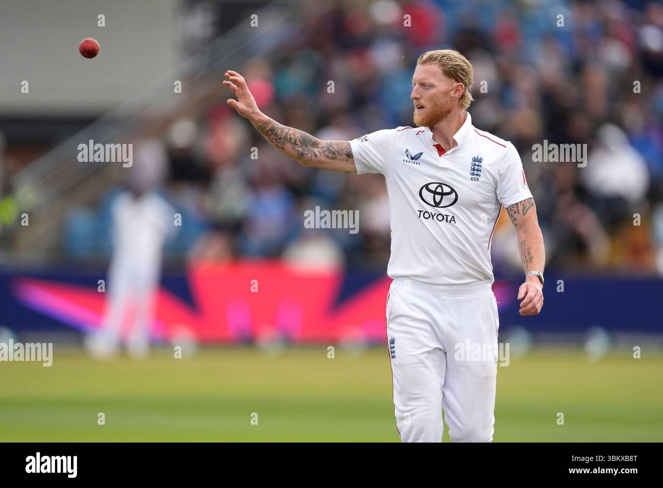 England's Ben Stokes during day four of the first Rothesay Men's Test ...