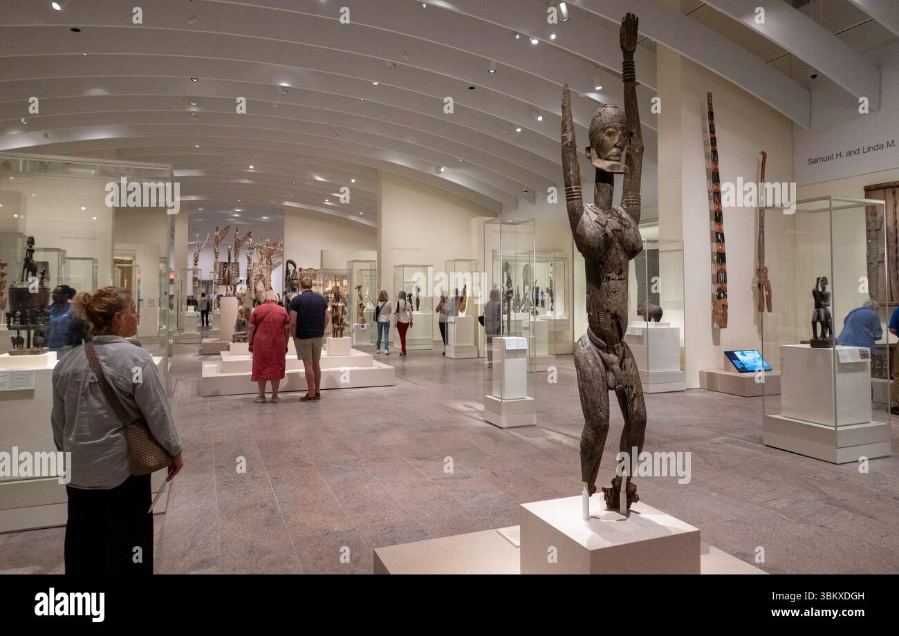 The Michael C Rockefeller wing contains artifacts from Africa, Ancient ...