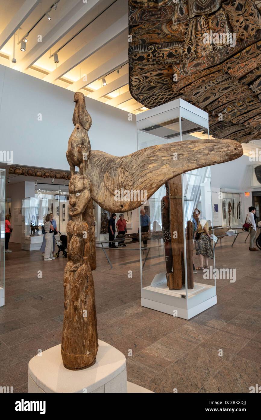 The Michael C Rockefeller wing contains artifacts from Africa, Ancient ...